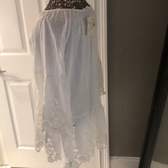 Boston Proper | Tops | Crochet Trimmed Tunic | Poshmark